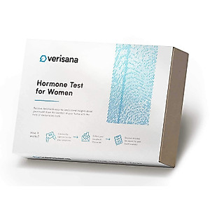 Hormone Test for Women – Check 5 Essential Female Hormones – Saliva Kit for CLIA-Certified Lab Analysis – Verisana