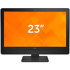 Dell OptiPlex 9030 All-in-One Desktop Computer 23 Wide Viewing Angle AIO PC, FullHD 1920x1080, Windows 10, Intel Core i5-4590S 3.00GHz, 8GB RAM, 120GB SSD, Webcam, DualBand WiFi, Bluetooth (Renewed)
