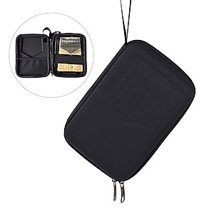 TREELF 17 Keys/21 Keys Kalimba Case Thumb Piano Mbira Box Water-resistant Shock-proof Bag (17 keys)