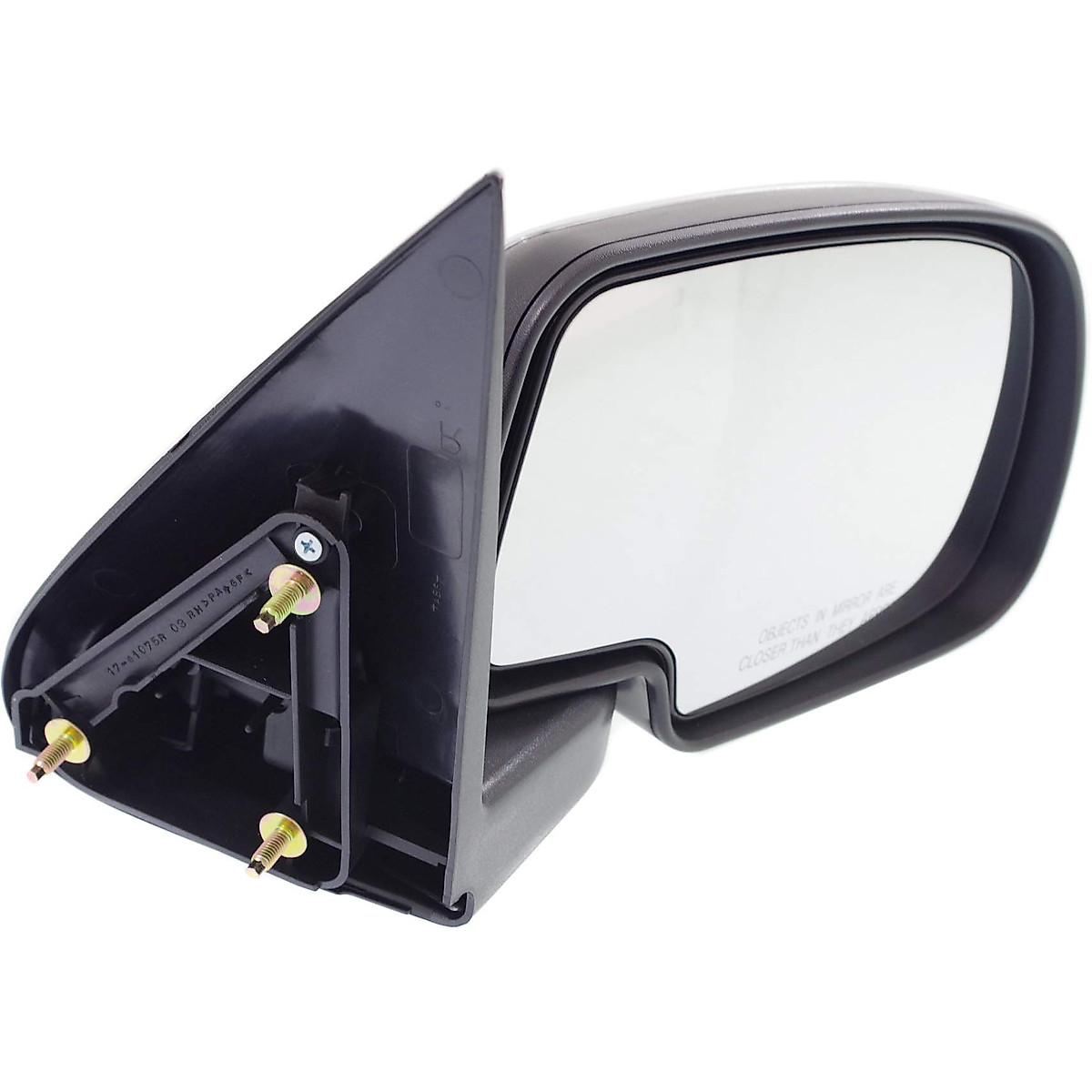 Kool Vue Left & Right Manual Non-Heated Door Mirrors Compatible With Chevrolet Silverado 1500 1999-2006 Without Blind Spot Feature Chrome Pair Extended Cab & Standard Cab