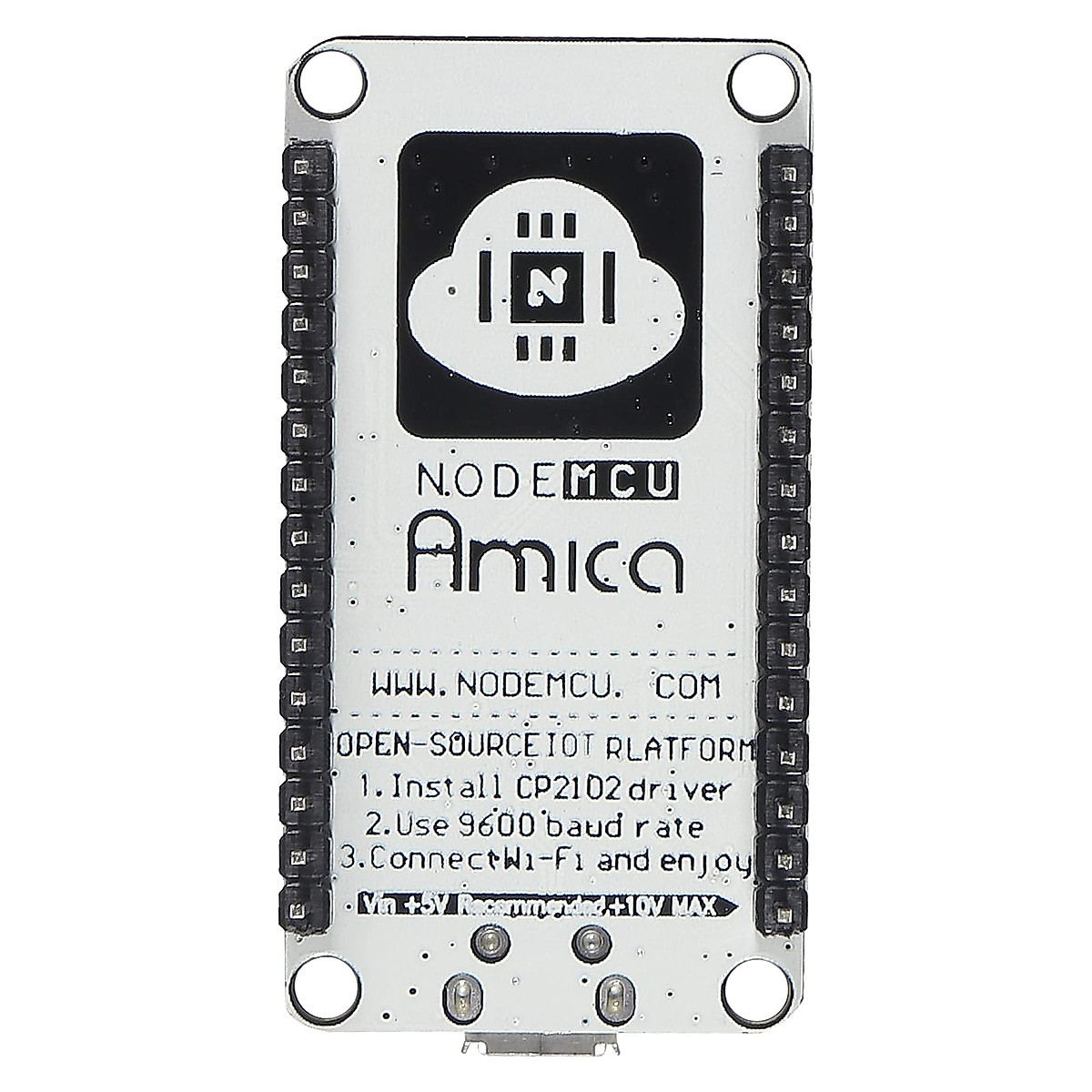 MELIFE 5pcs ESP8266 NodeMCU CP2102 ESP-12E Internet WiFi Development Board Open Source Serial Wireless Module.