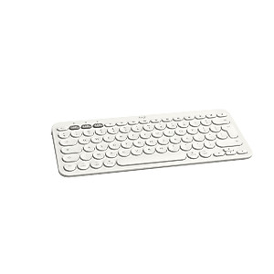 Logitech K380 Multi-Device Bluetooth Keyboard for Mac, Off White