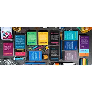 Stonehenge 100% Cotton Medium Weight Mini Pad, Kraft, 2.5 x 3.75 inches, 250gsm, 15 Sheets for Dry Media