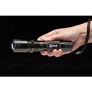 Nimrod's Wares MACE Stun Gun & Flashlight 2.4 Million Volts 300 Lumens Strobe Microfiber Cloth
