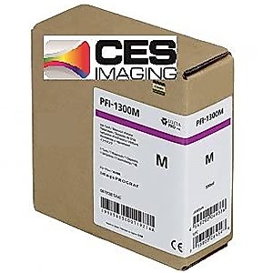 CES Imaging PFI-1300M Magenta Ink Tank in Retail Package
