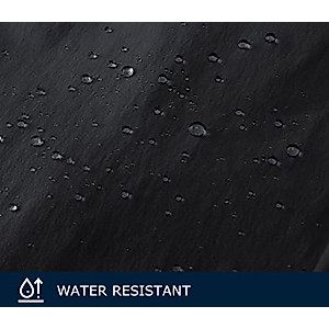 TACVASEN Capri Pants for Men Black Cargo Shorts Men Outdoor Quick Dry Shorts for Men Water-Resistant Workout Shorts with Zipper Pockets