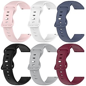 NineHorse Watch Strap Compatible with Iaret/WZWNEER/DXPICR/Wwzzey/MVEFOIT P42B Y20GTA Smart Watch Bands,Soft Silicone Wristband Quick Release Replacement Watch Band for MVEFOIT Smartwatch Accessories