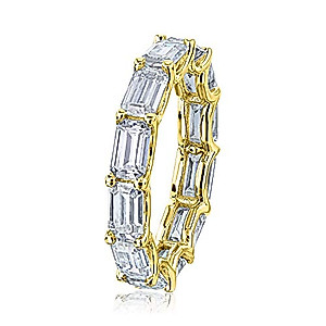 Kobelli East-West Moissanite Eternity Ring - white-gold / 5.5