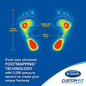 Dr. Scholl's Custom Fit Orthotic Inserts, CF 410