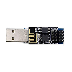 Wishiot ESP Prog V1.0 USB to ESP8266 CH340C ESP-01 ESP-01S 4MB Module Prog WiFi Programmer Downloader with Reset Auto-Download Circuit