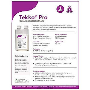 Control Solutions Tekko Pro - Insect Growth Regulator | High Concentrate (16 oz)