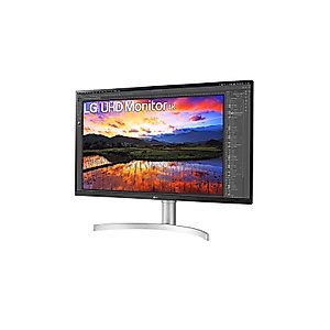 LG 31.5” HDR10 IPS UHD 4K Monitor (3840x2160) with DCI-P3 95% (Typ.), AMD FreeSync, Dynamic Action Sync, Black Stabilizer, MAXX Audio & Ergonomic Design (32BN67U-B)