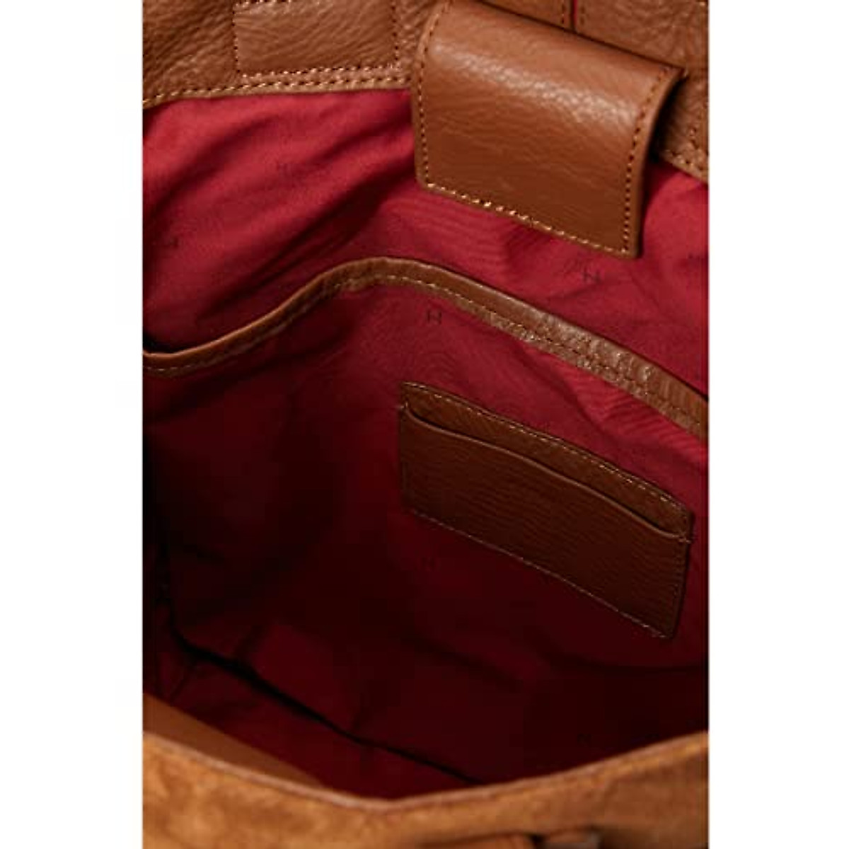 Hammitt Otis Tote Mahogany Suede/Bronze One Size