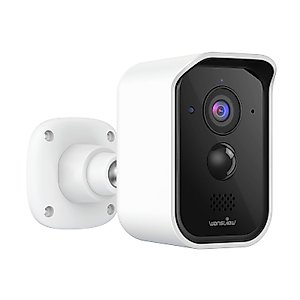wansview Wireless Security Camera Outdoor, 1080P HD Wireless Rechargeable Battery Powered WiFi Home Security Camera, 2 Way Audio, Waterproof, Cloud Storage B3