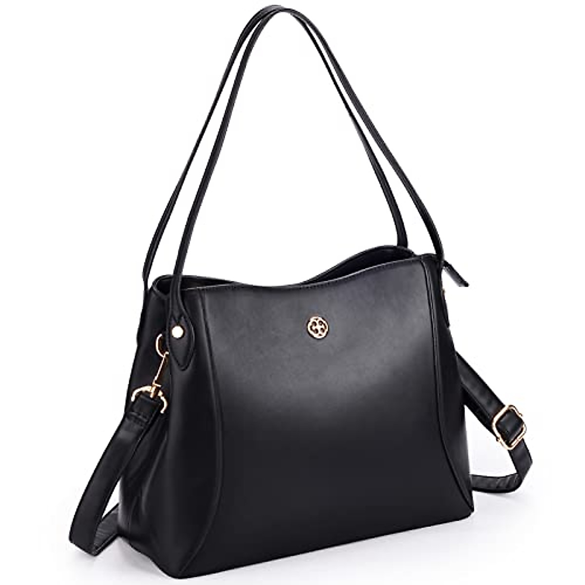 Missnine Hobo Bags for Women PU Leather Purse Fashion Crossbody Handbag Chic Tote Bag with Adjustbale Shoulder Strap