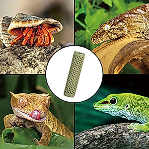 REPTIZOO Hermit Crab Climbing Toys 2PCS 11.5” Long Reptile Climbing Tunnel Hermit Crab Supplies Hideout, Reptile Tank Terrarium Decor for Hermit Crab, Tree Frogs, Crested Gecko