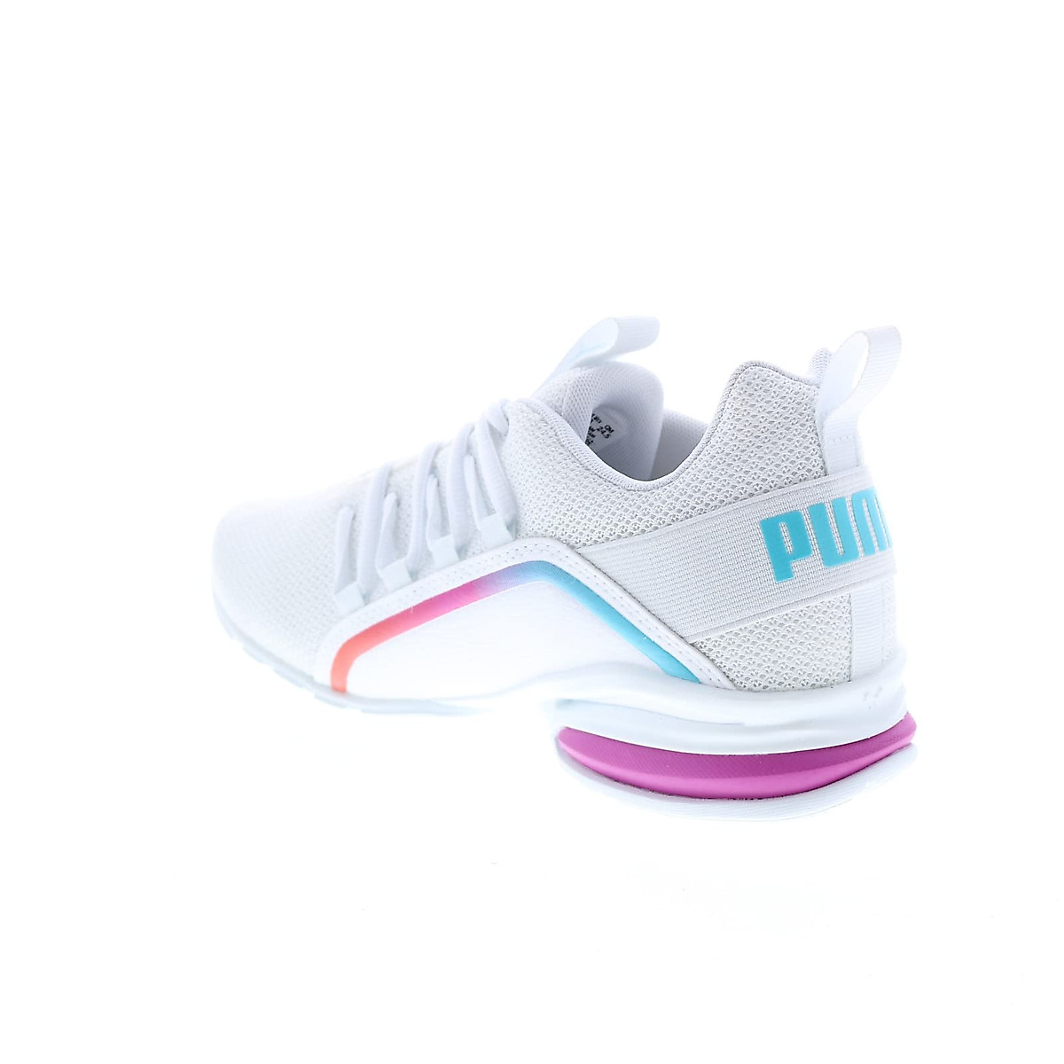 PUMA Axelion Light Fade Sneaker Womens Running 75 BM US WhiteBlue
