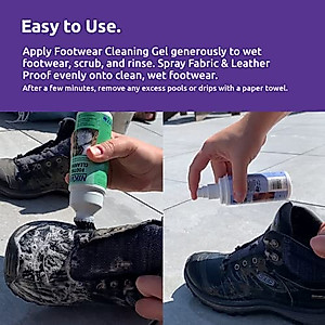 Nikwax Fabric & Leather Footwear Cleaning and Waterproofing DUO-Pack, 125ml