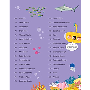 Shark Facts & Activity Book For Kids 5-9: Activities and Information on Hammerhead, Tiger, Great White, Whale Sharks and more with Coloring, Mazes, Experiments (Gold Stars Series)