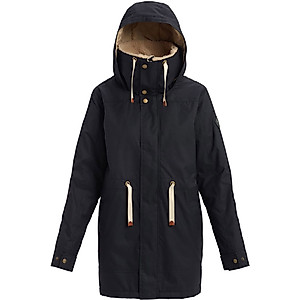 Burton Womens Hazelton Jacket, True Black, Small