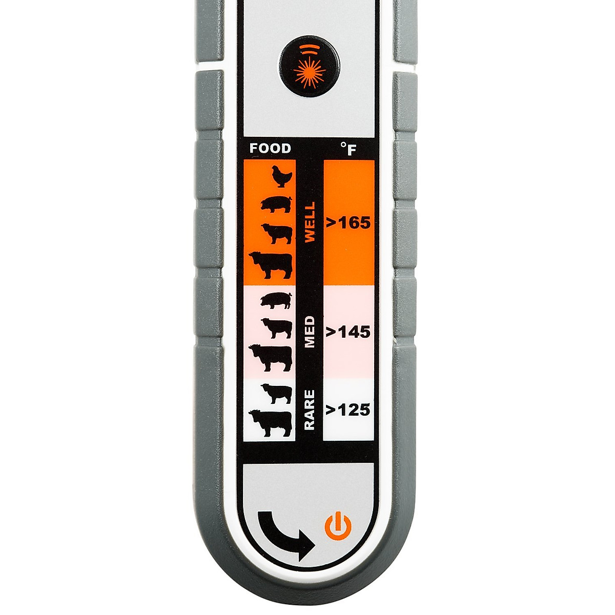 Gourmia GTH9150 Commercial Grade Contact & Non Contact Thermometer Dual Meat Thermometer with Digital Thermocouple & Infrared Readings Dust and Splash Proof