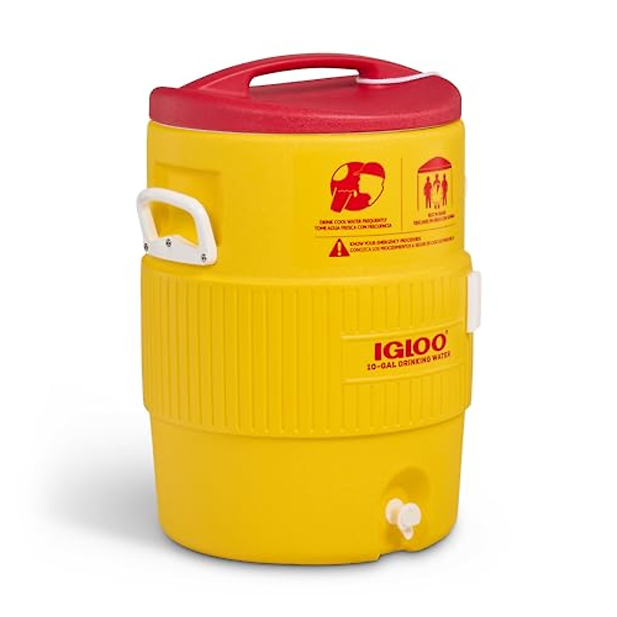 Igloo 421 Beverage Cooler, 2 gal., Yellow