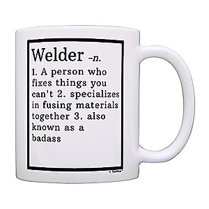 ThisWear Welder Gifts Welder Definition Gifts for Welders Gift 11oz Ceramic Coffee Mug