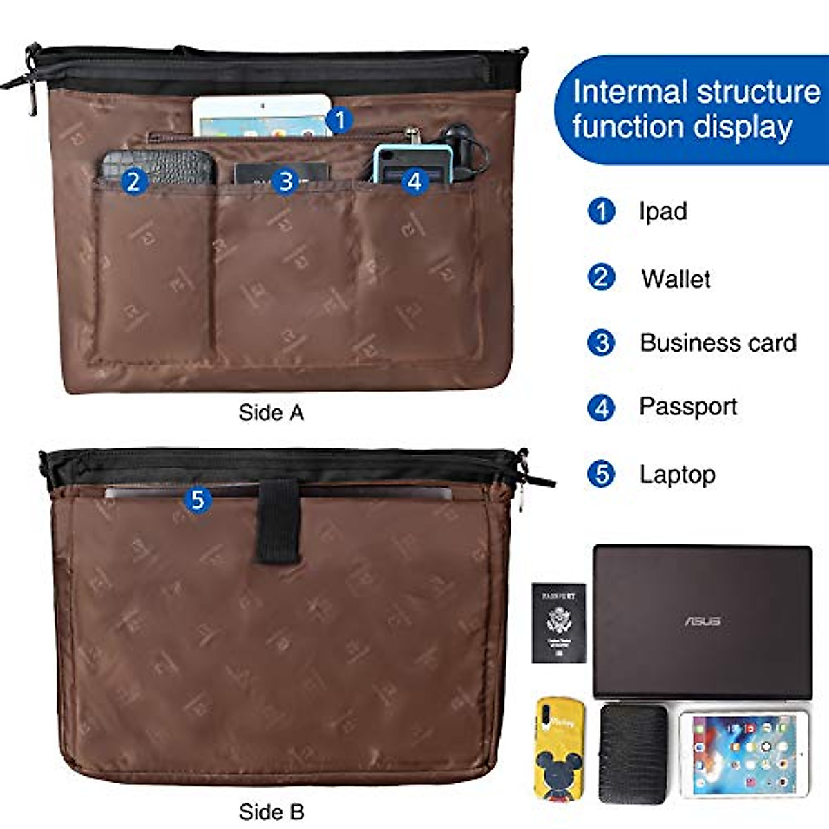 Laptop Tote Bag,15.6inch Laptop Purse Work Bag for Women Teacher Tote Bag