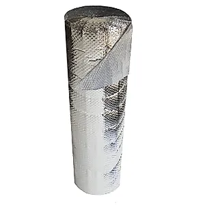 Uboxes, Thermoflex Insulated Bubble Roll, 125-Feet Wrap (48-INCHES), Silver