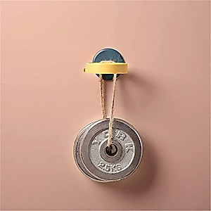 ZKG Wall Mounted Hair Dryer Holder Blower Organizer Bathroom Hair Drier Holder Bathroom Shelf Plastic Bathroom Accessories