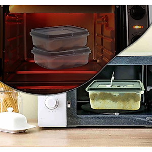 Neez Plastic Food Storage Box With Lids- Clear Containers Air Tight Snap-On Lock for Fridge, Kitchen - Reusable, Stackable, Freezable, Microwavable Organiser Sets (Pack of 7)