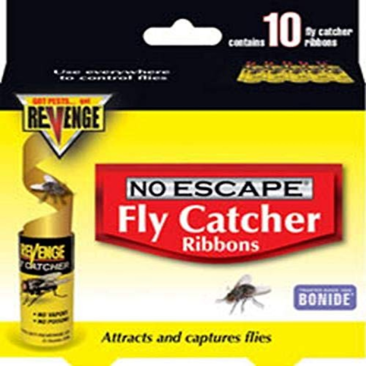 Bonide Products 46125 917406 Revenge Fly Catcher, 10 Pack