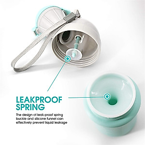 Travel Potty, Portable Elephant Leakproof Urinal Emergency Toilet Pee Bottle Cup Jar for Toddlers Kids Baby Boys and Potty Pee Training for Outdoor Car Travel Road Trip Camping Park Beach(Blue)