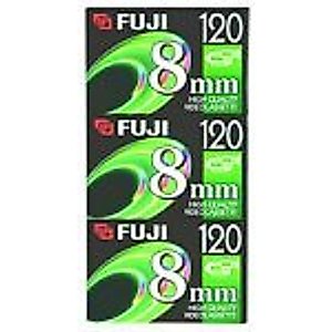 Fuji 3-Pack 120-Minute 8mm Tapes (8MM3PK)