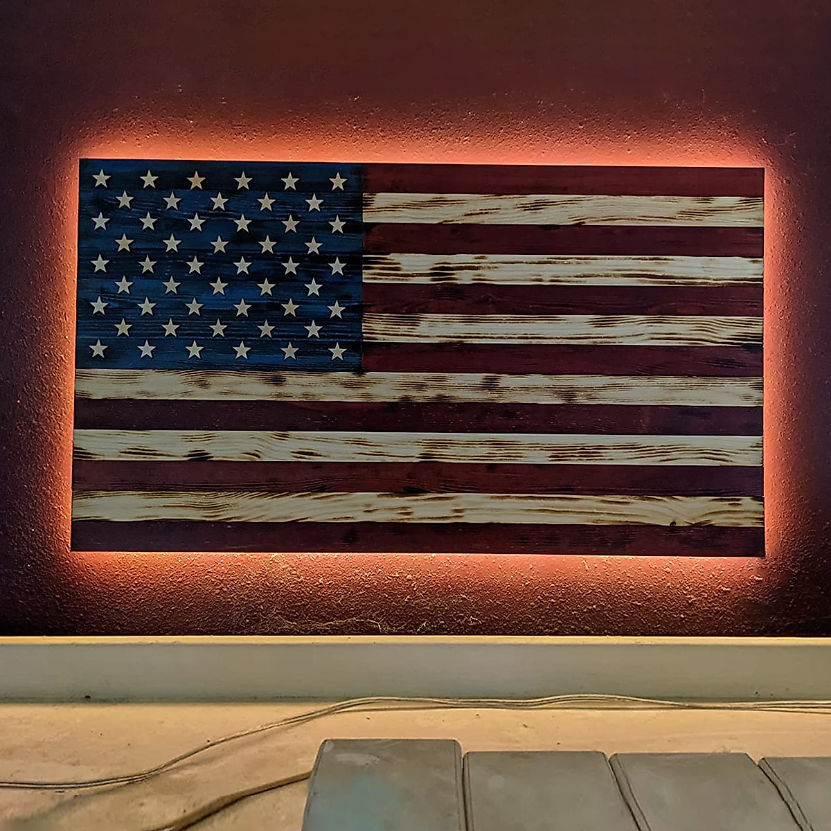 echosari Battery Powered Led Strip Lights with Remote Warm White, 8 Modes, Dimmable, Timer, Self-Adhesive, Cuttable, Waterproof, 9.8FT 90Led Strip Lights for TV Kitchen Cupboard Bedroom Decor