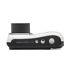 Kodak PIXPRO FZ45 Digital Camera + 32GB Memory Card + Point and Shoot Camera Case + Extendable Monopod + Lens Cleaning Pen + LCD Screen Protectors + Table Top Tripod – Ultimate Bundle (White)