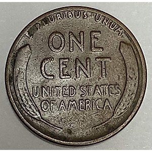 1938 S Lincoln Wheat Penny Average Circulated Good to Fine