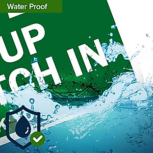 Please Help Keep This Area Clean Pick Up And Pitch In Sign, 10x14 Inches, Rust Free .040 Aluminum, Fade Resistant, Made in USA by My Sign Center