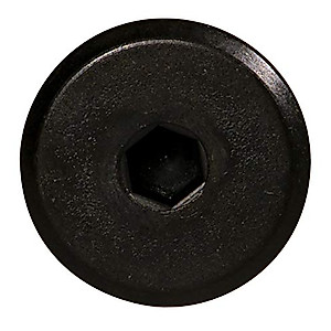 Hard-to-Find Fastener 014973445744 445744 Joint Connector Bolt, 1/4-20 x 1.57, Black, 10