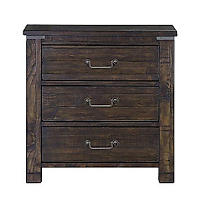Magnussen Pine Hill Drawer Nightstand, Rustic