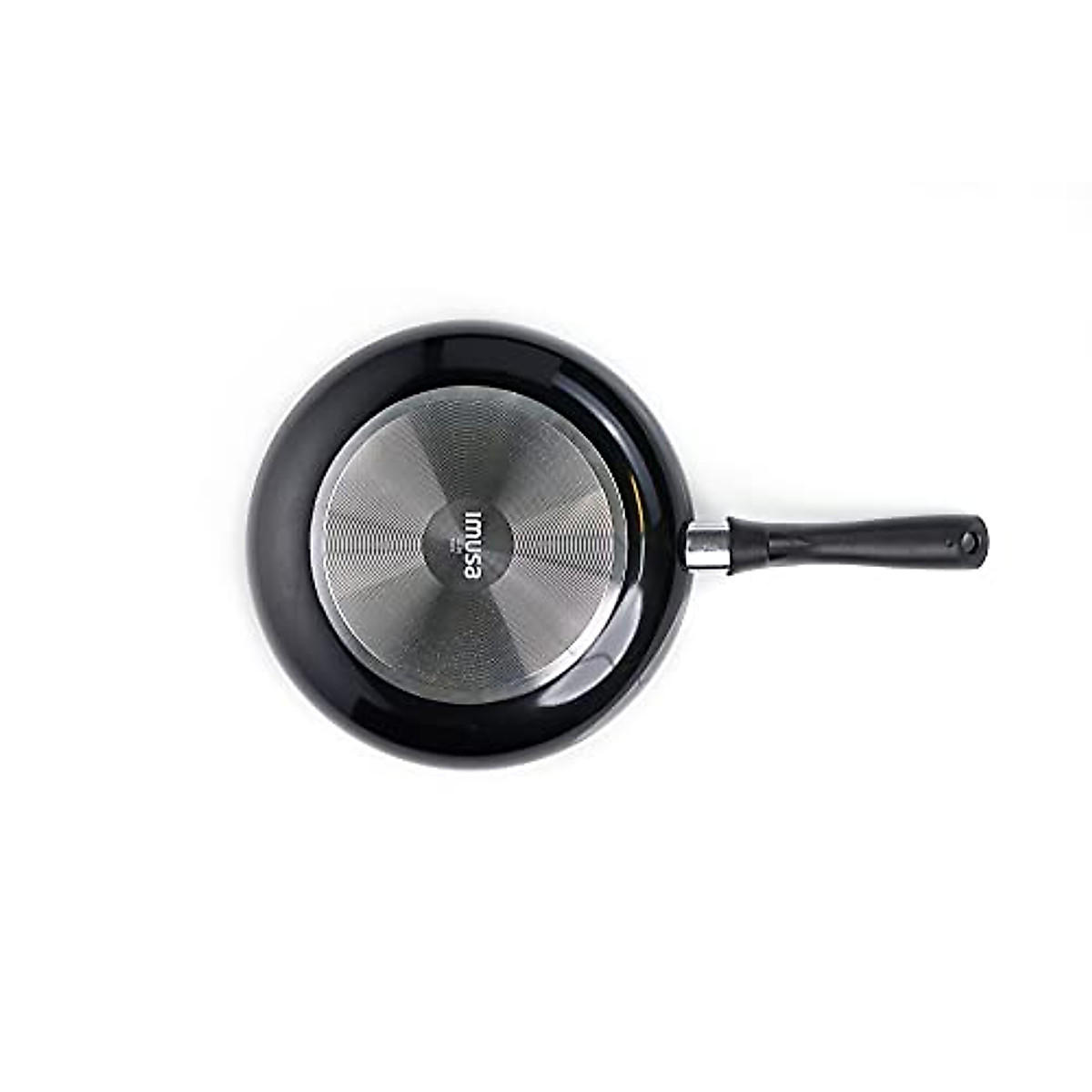 IMUSA USA Black 10" Nonstick Bistro Saute Pan