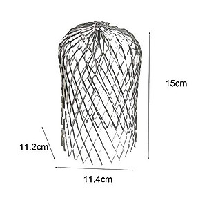 Walbest Garden Tools|Housewarming Gift|Roof Gutter Filters,Leaf Drains Filter Reusable Easy to Use Adjustable Protective Gutter Guard Filter for Daily Use - Silver