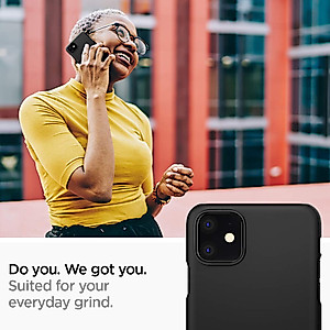 Spigen Thin Fit Designed for Apple iPhone 11 Case (2019) - Black