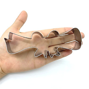 LILIAO Graduation Cookie Cutter Set - 3 Piece - Diploma, Graduation Cap and Graduation Gown Biscuit Fondant Cutters - Stainless Steel