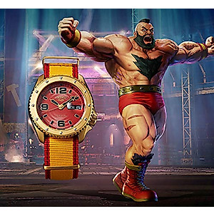 SEIKO 5 Sports Street Fighter V - Zangief Automatic Watch SRPF24K1