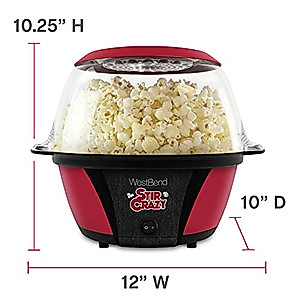 West Bend 82707 Popcorn Machine, Red
