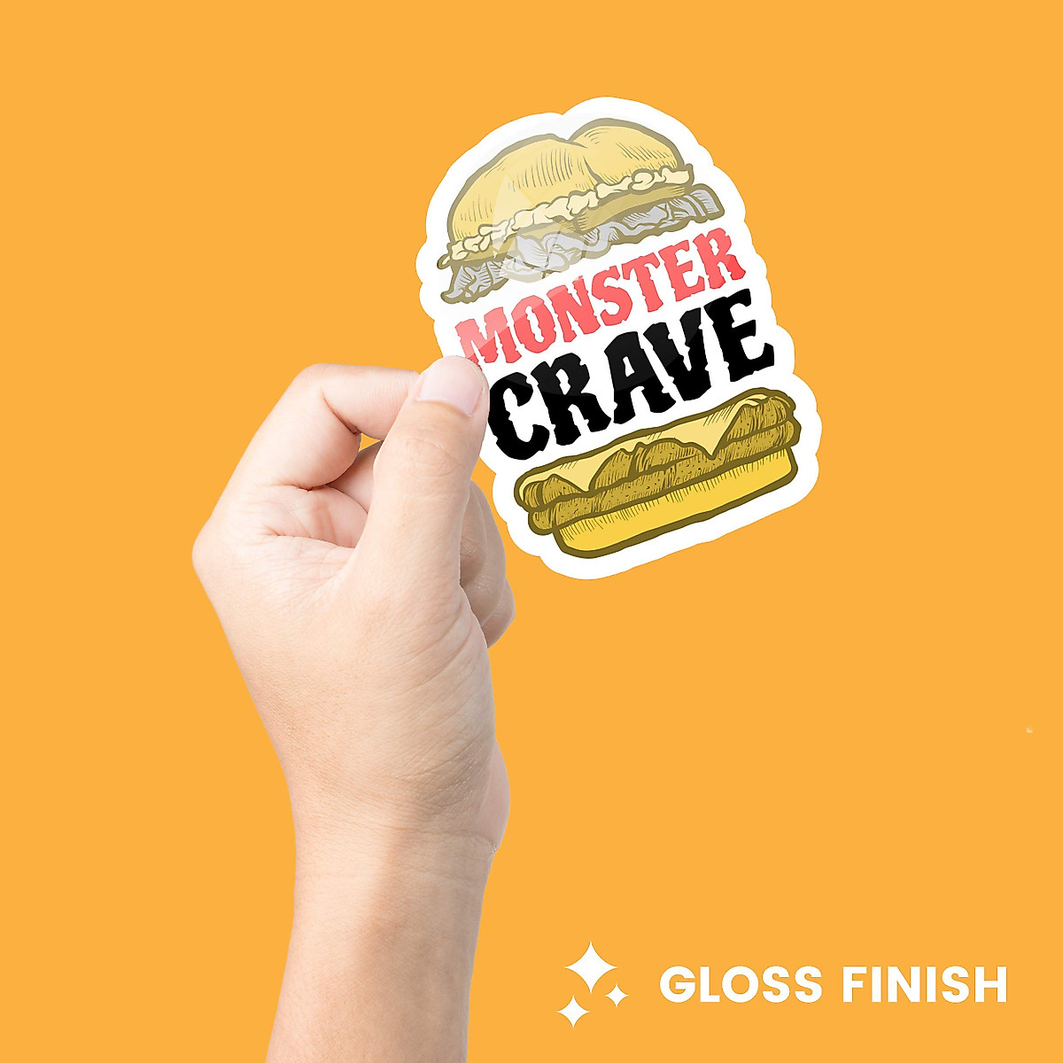 Hot4TShirts Personalized Stickers — Custom Vinyl Stickers Labels for Business, Weddings, Birthday Parties, Gifts — 50 Pack (2" Die Cut)