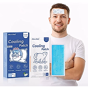 Fever Patch for Family,38 Sheet Fever Cooling Patches for Fever Discomfort, Heat Relief, Drug Free Cooling Gel Pads, Fever Reducer, First Aid, Home and Travel (Family 38 Sheets)