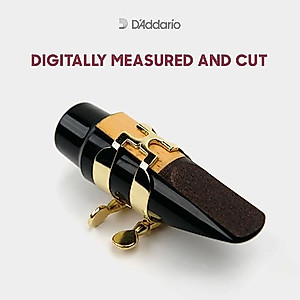 D’Addario Woodwinds Plasticover Soprano Sax Reeds, Strength 2.5, 5-pack