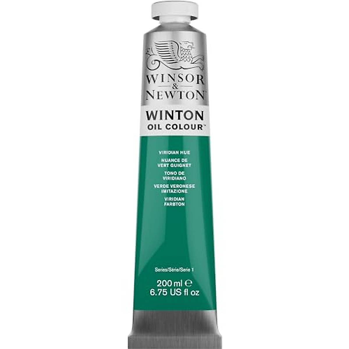 Winsor & Newton Winton Oil Color, 200ml (6.75-oz) Tube, Viridian Hue